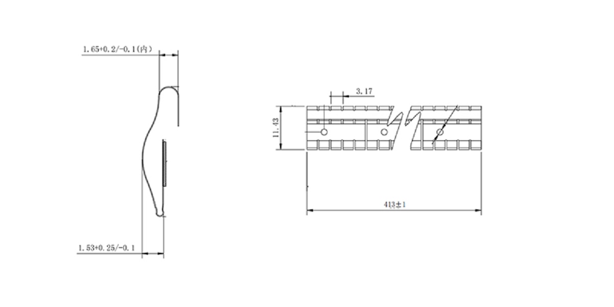 Handa Shielding - Clip-on mounting fingerstrip - EMI/RFI gaskets ...