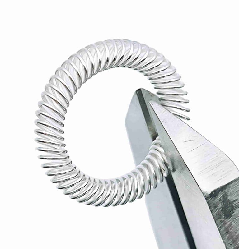 Conductive Contact Finger Springs / Canted Coil Springs for Conducting ...